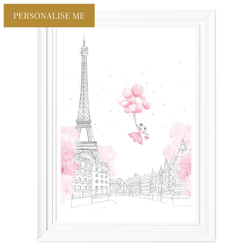 Claris the Mouse - Balloons Over Paris & Megan Hess