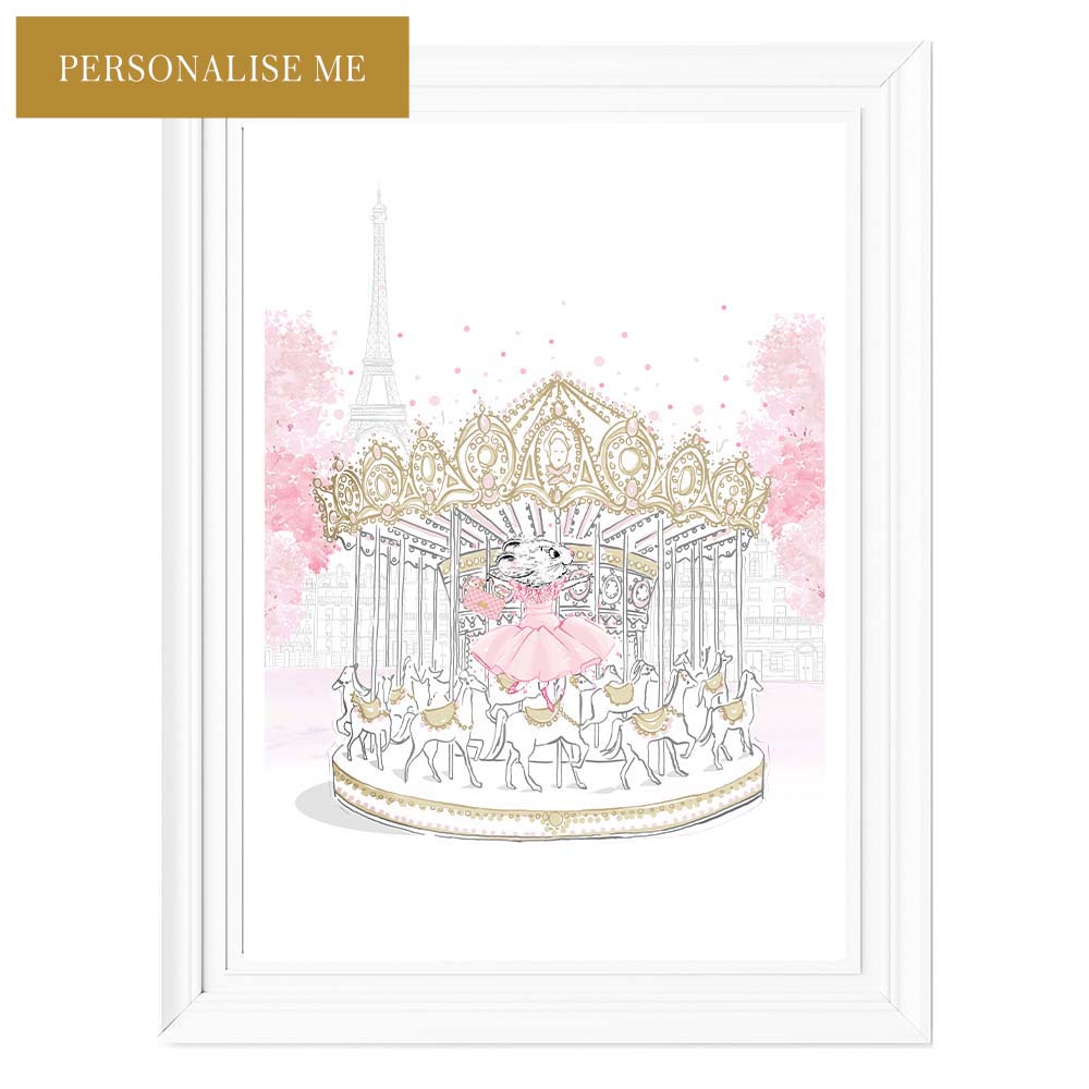 Claris the Mouse - Carousel in the Gardens & Megan Hess