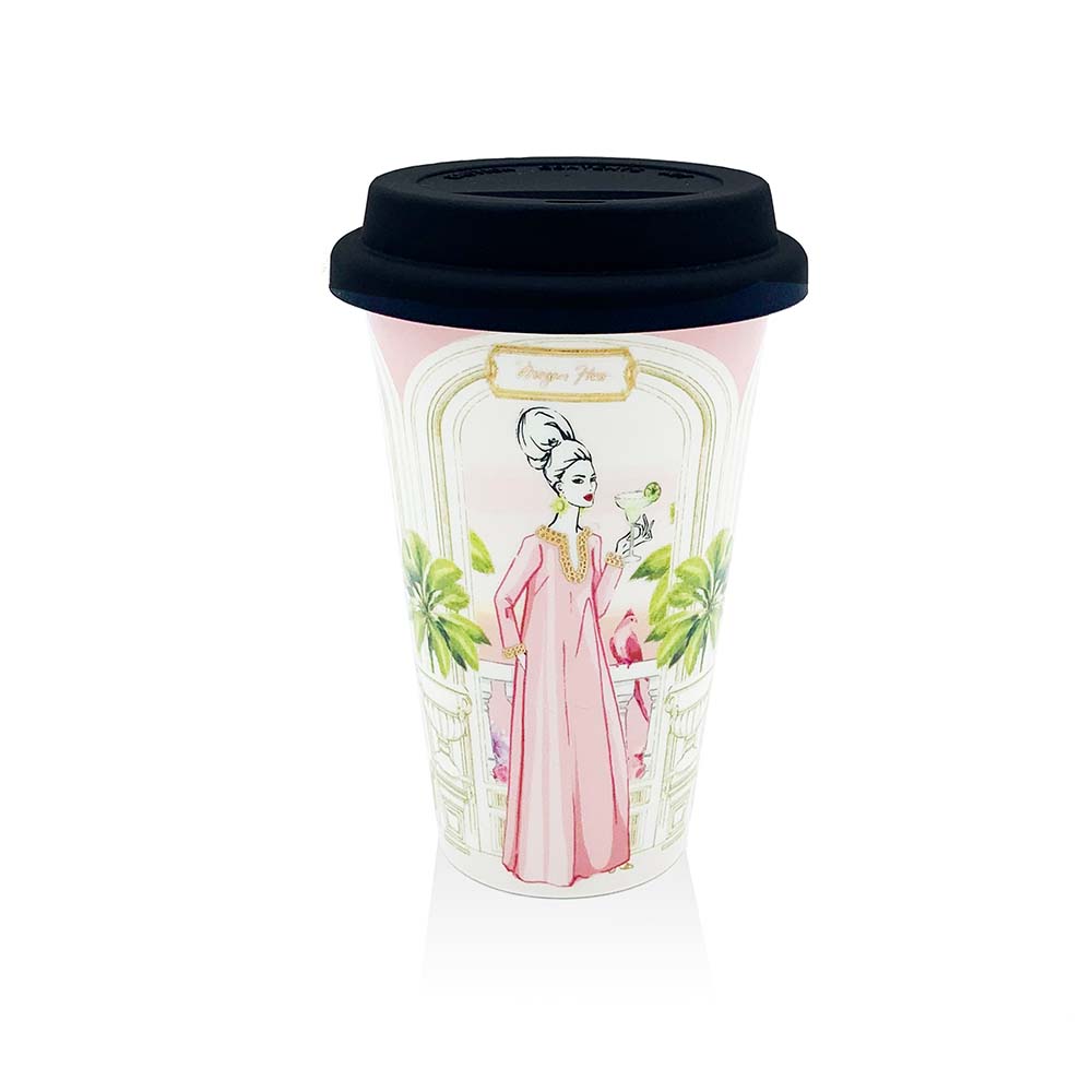 Coffee Cup - Pink Palazzo & Megan Hess